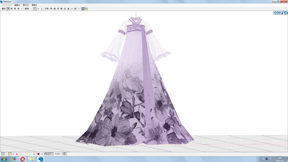 MMD: BnD Jin dress dl by Donkewi on DeviantArt