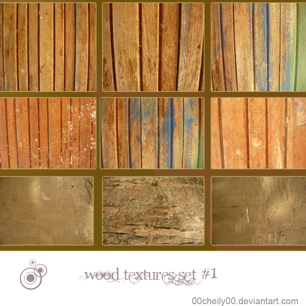 wood textures set by 00cheily00 on DeviantArt
