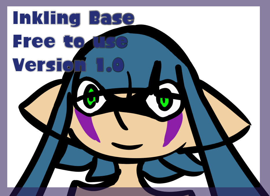 Inkling Base [FREE TO USE] by The-7th-Demon on DeviantArt