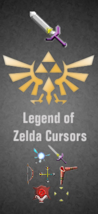 Legend of Zelda Cursors by Bewilderbeast on DeviantArt