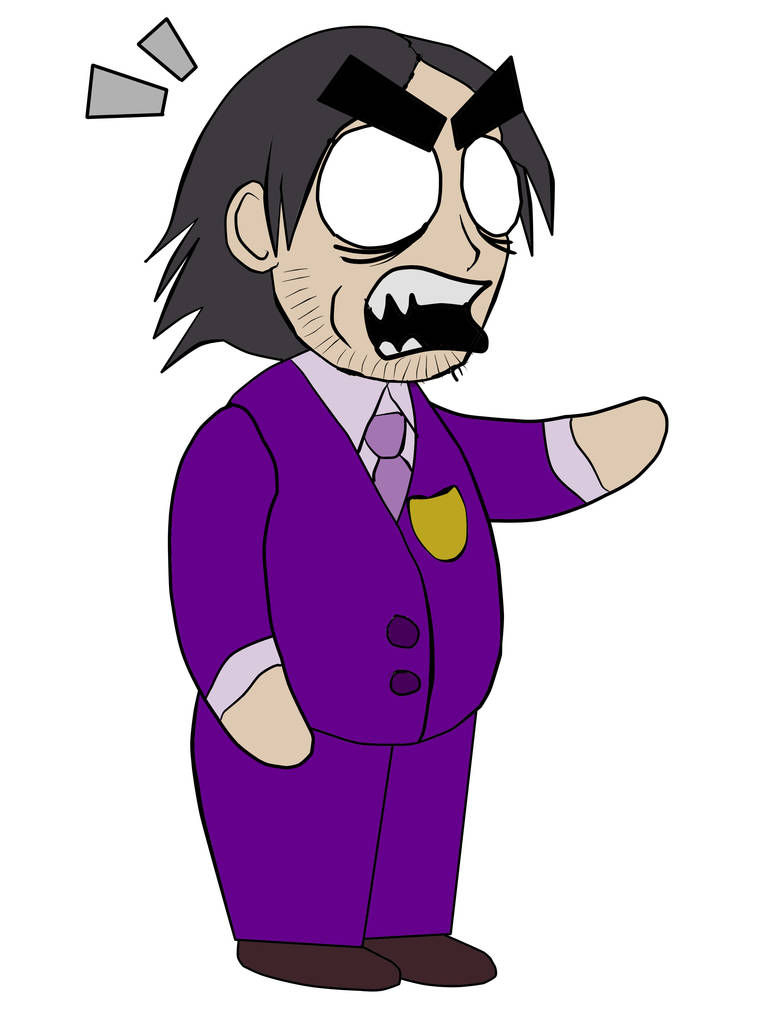 Purple guy FNAF world animation test 2 by LadyFiszi on DeviantArt