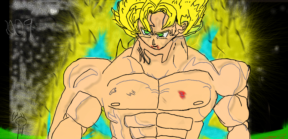Super Saiyan Goku~Ryu by Gideon1389 on DeviantArt