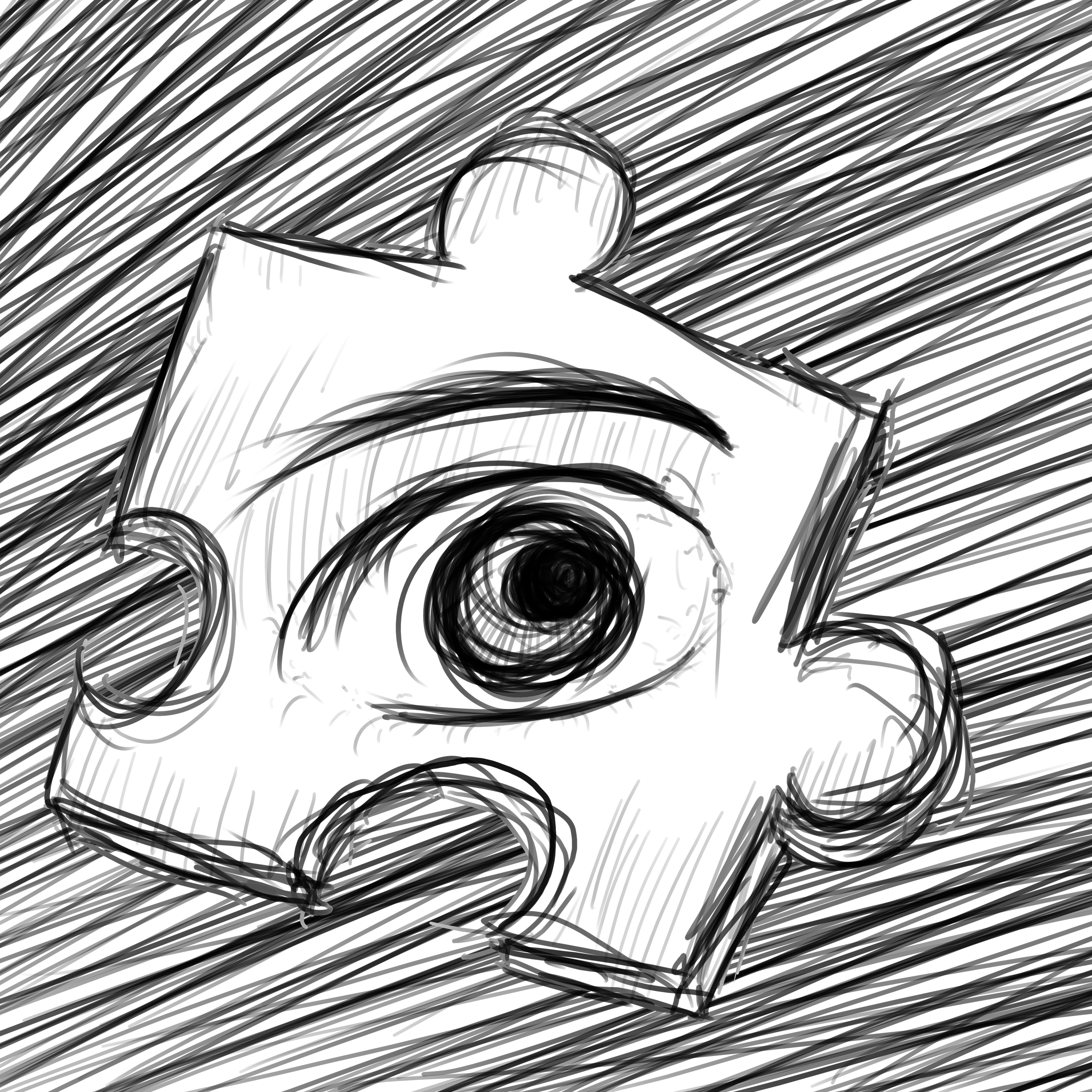 Doodle: puzzle piece by anyhamsters on DeviantArt