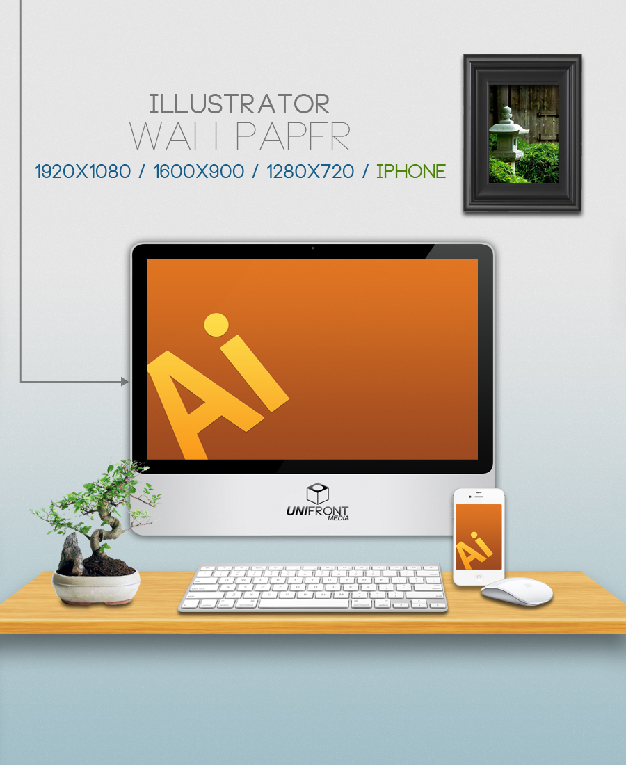 Illustrator Wallpaper By UnifrontMedia by castrocr08 on DeviantArt