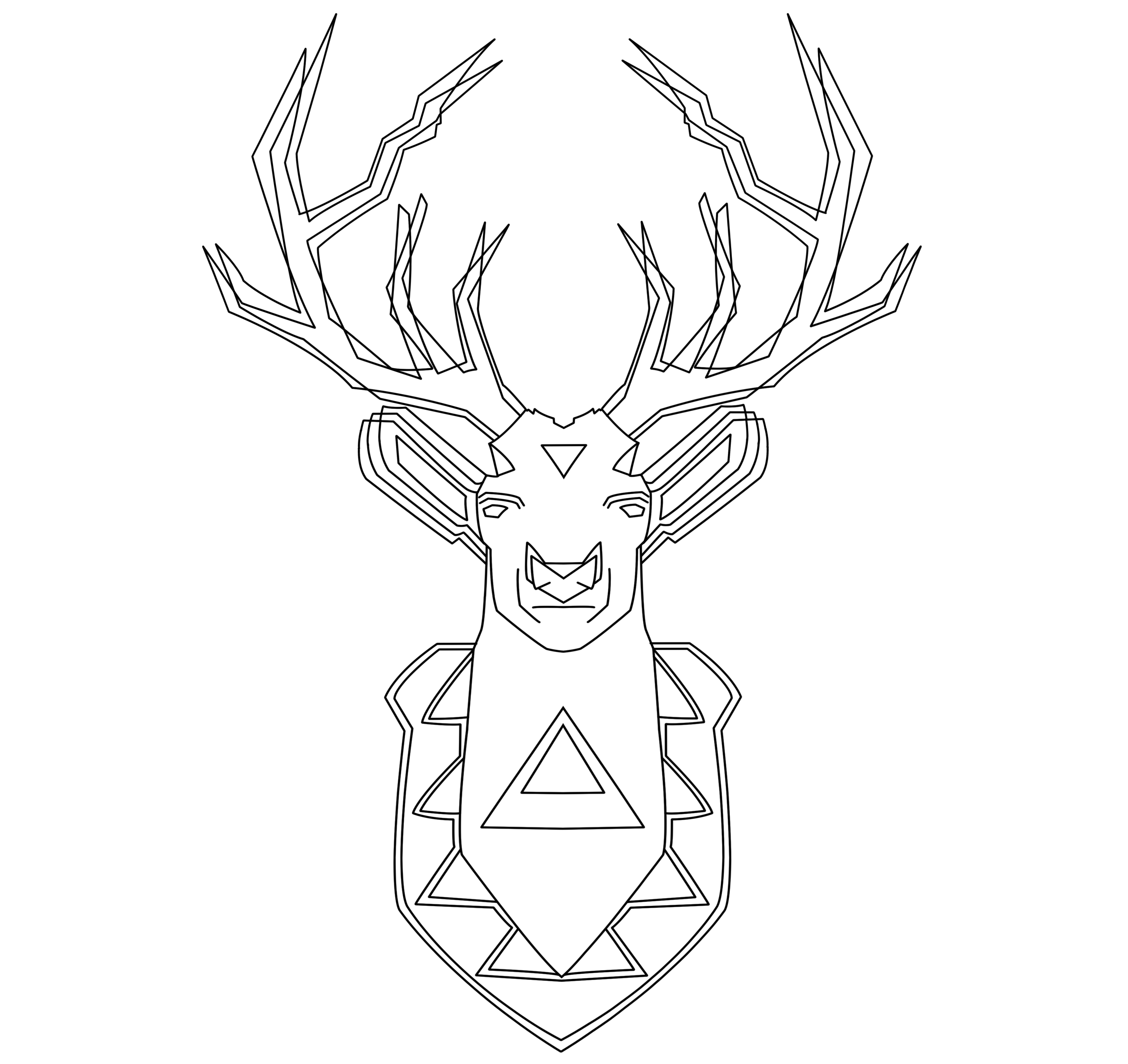 Stag part 2 by DottyDanni on DeviantArt