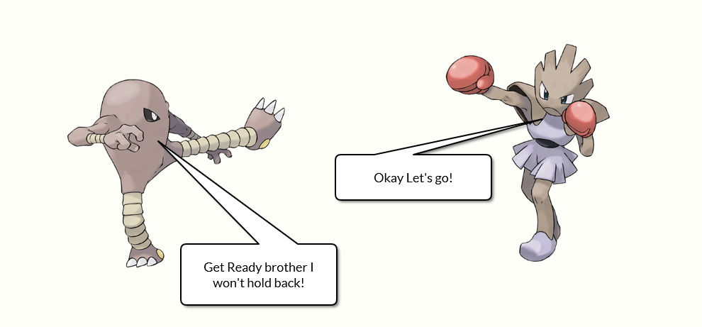 Battle of the Hitmons by superfoxdeer on DeviantArt