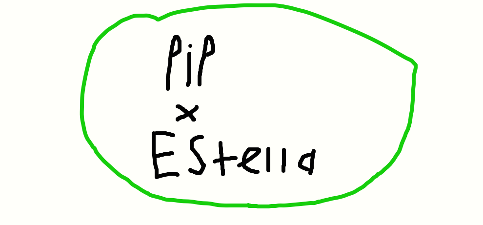 Pip x Estella is Good by superfoxdeer on DeviantArt