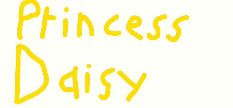 Princess Daisy Logo by superfoxdeer on DeviantArt