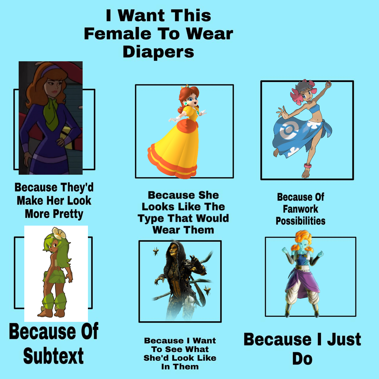 Female Diaper Meme by superfoxdeer on DeviantArt