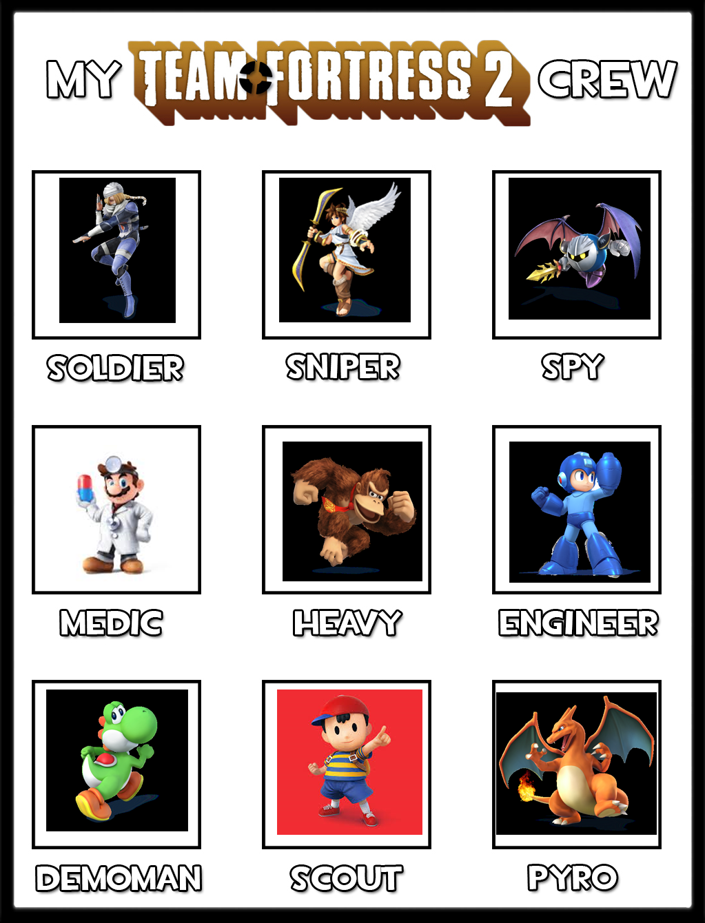 Super Smash Bros. TF2 by jlanglet on DeviantArt