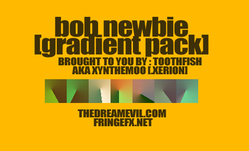 BOB NEWBIE. GRADIENT PACK 3 by Xynthemoo on DeviantArt