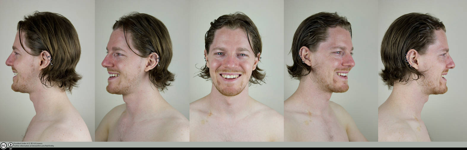 Facial Expressions 008 - Grin by Null-Entity on DeviantArt