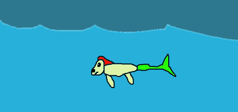 Mermaid wolf by pokemonlegend999 on DeviantArt