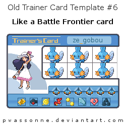 Old Trainer Card Template 6 by pwassonne on DeviantArt