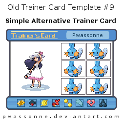 Old Trainer Card Template 9 by pwassonne on DeviantArt