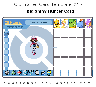 Old Trainer Card Template 12 by pwassonne on DeviantArt
