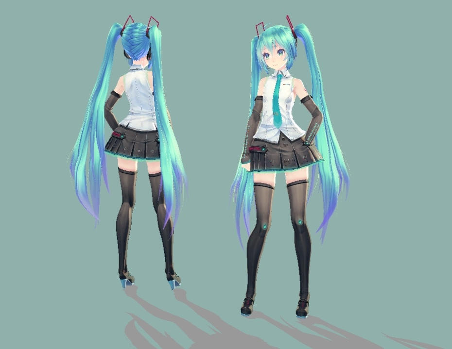 miku mmd by GBAJLm on DeviantArt