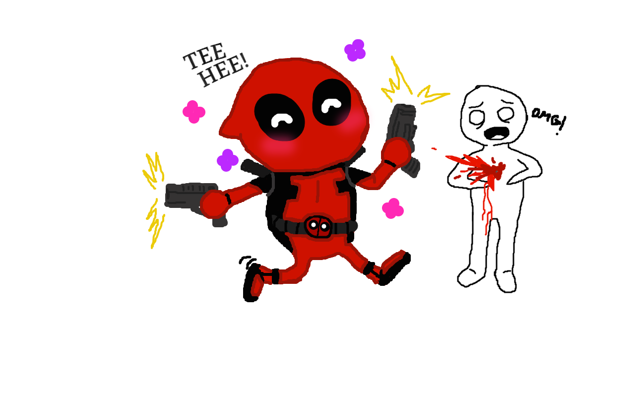 Chibi Deadpool by snow-girl2000 on DeviantArt