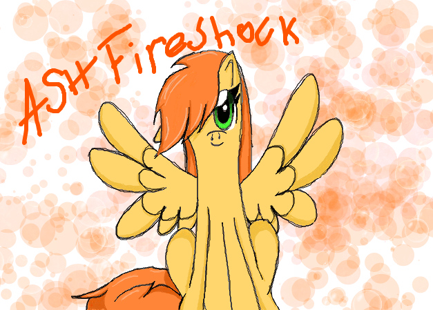 MLP FIM OC Ash Fireshock by DNAngel-Riku-Harada on DeviantArt