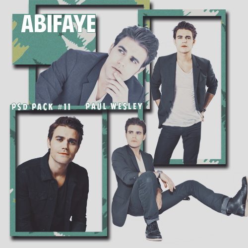 Paul Wesley PNG Pack #11 by abifaye on DeviantArt