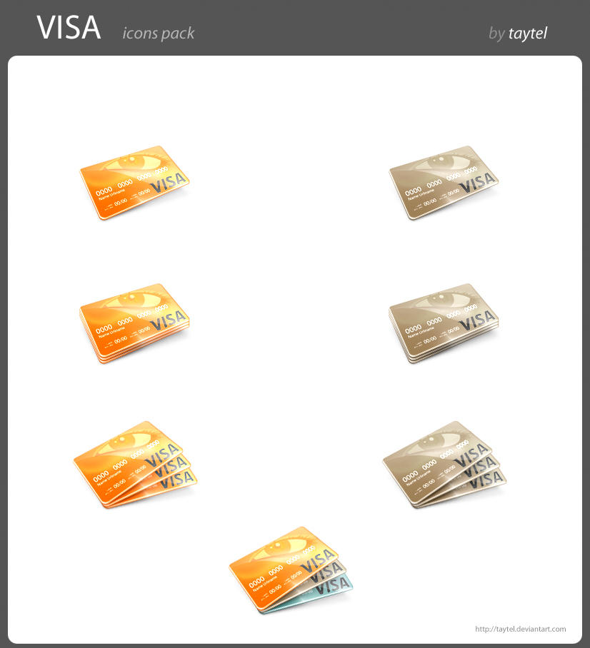 VISA icons pack by taytel on DeviantArt