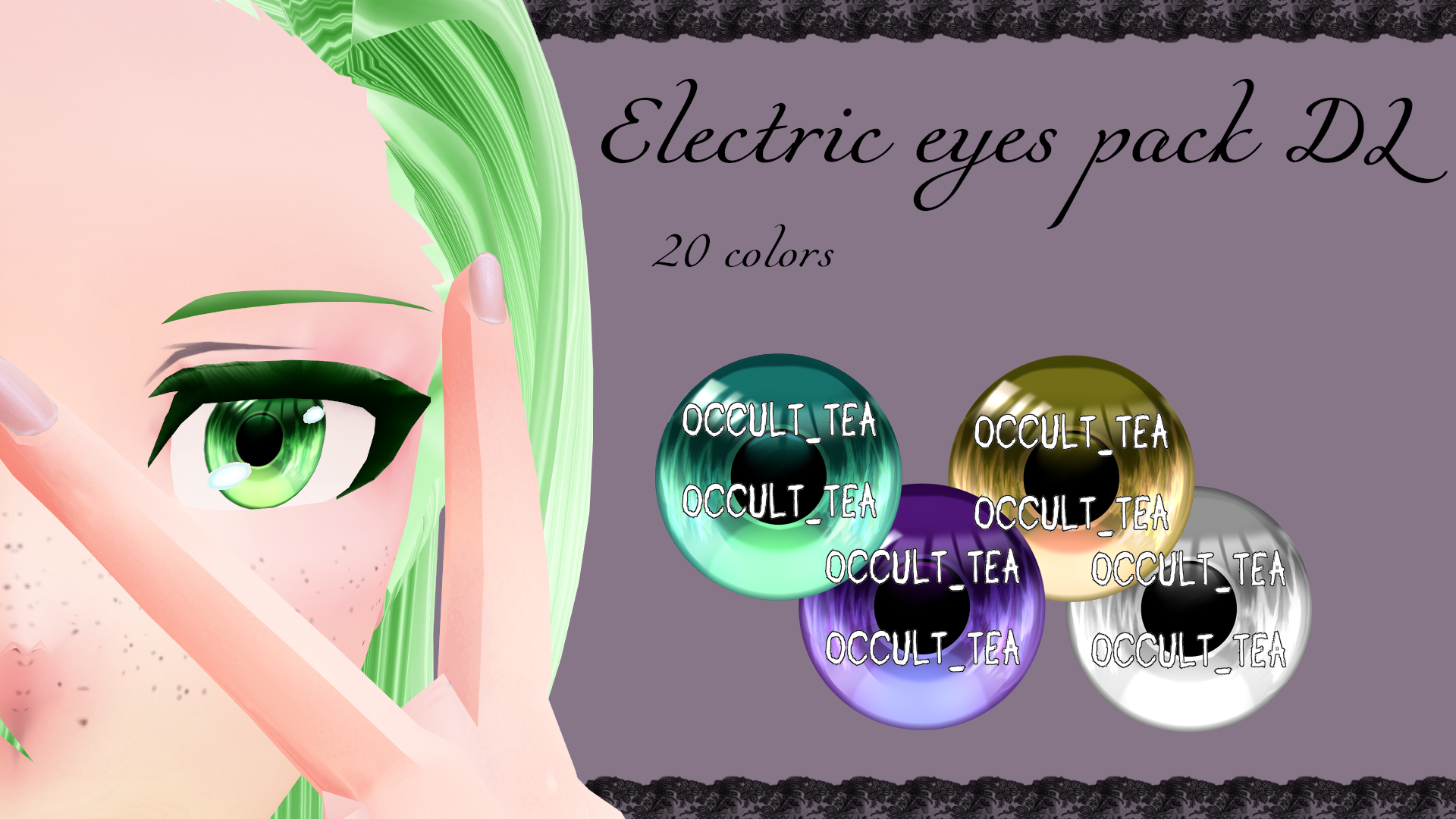 [MMD] Electric eyes pack [DL] by Myntis on DeviantArt