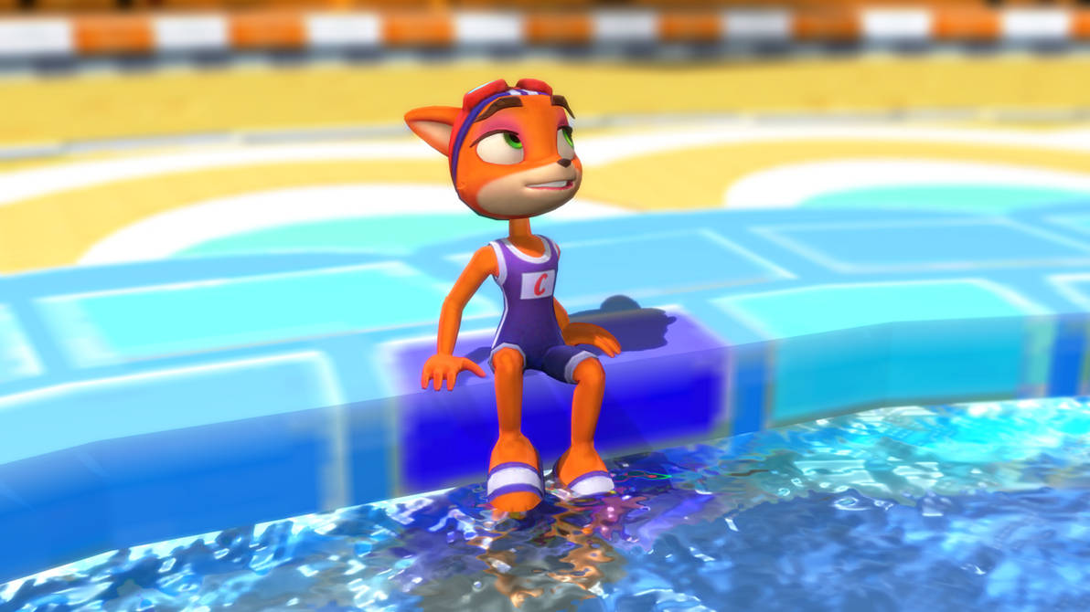 MMD Model Download - Swimmer Coco (OTR) by greenth1ng on DeviantArt