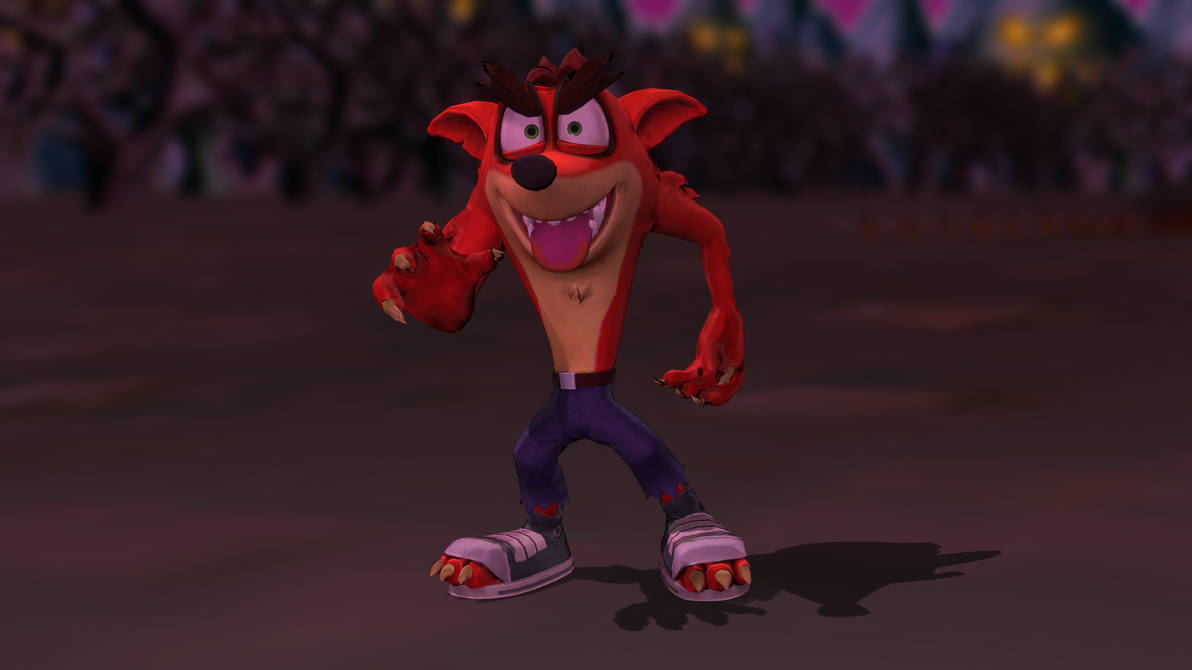 Mmd Model Dl Crash Bandicoot Evil By Greenth1ng On Deviantart