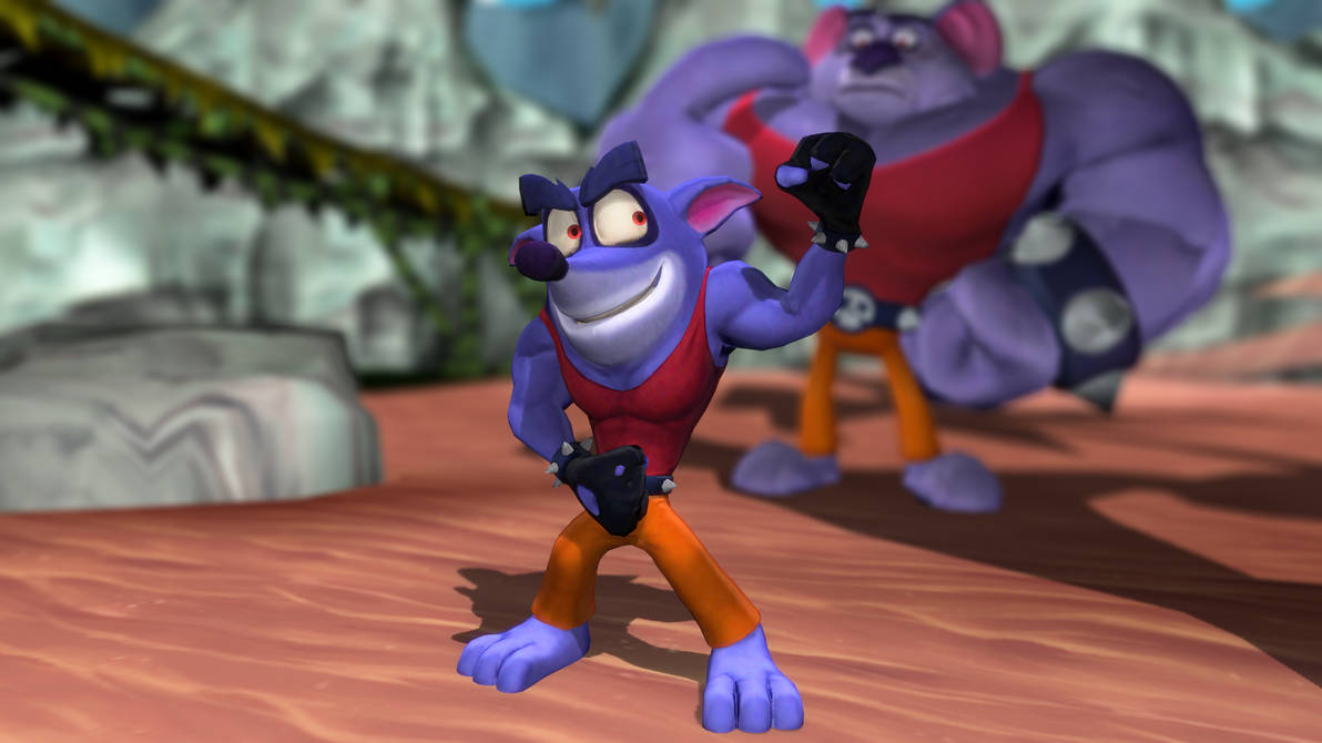 MMD Model DL - Crash Bandicoot (Koala Kong) by greenth1ng on DeviantArt