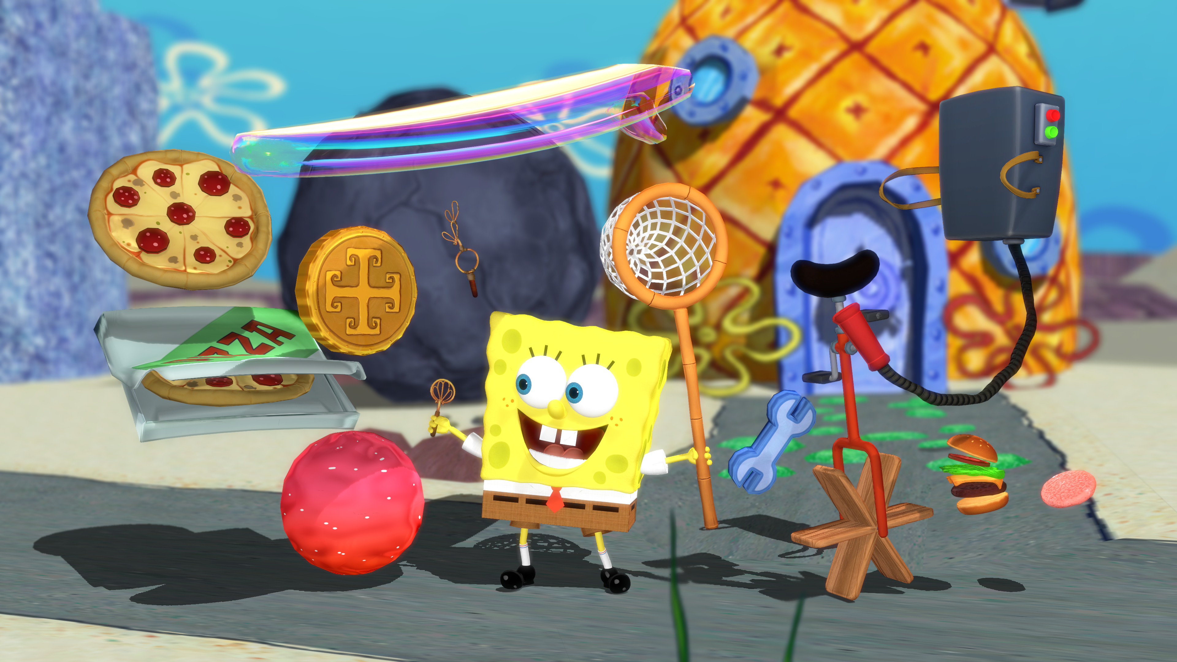 MMD DL - Cosmic Shake Item Pack 1 (SpongeBob) by greenth1ng on DeviantArt