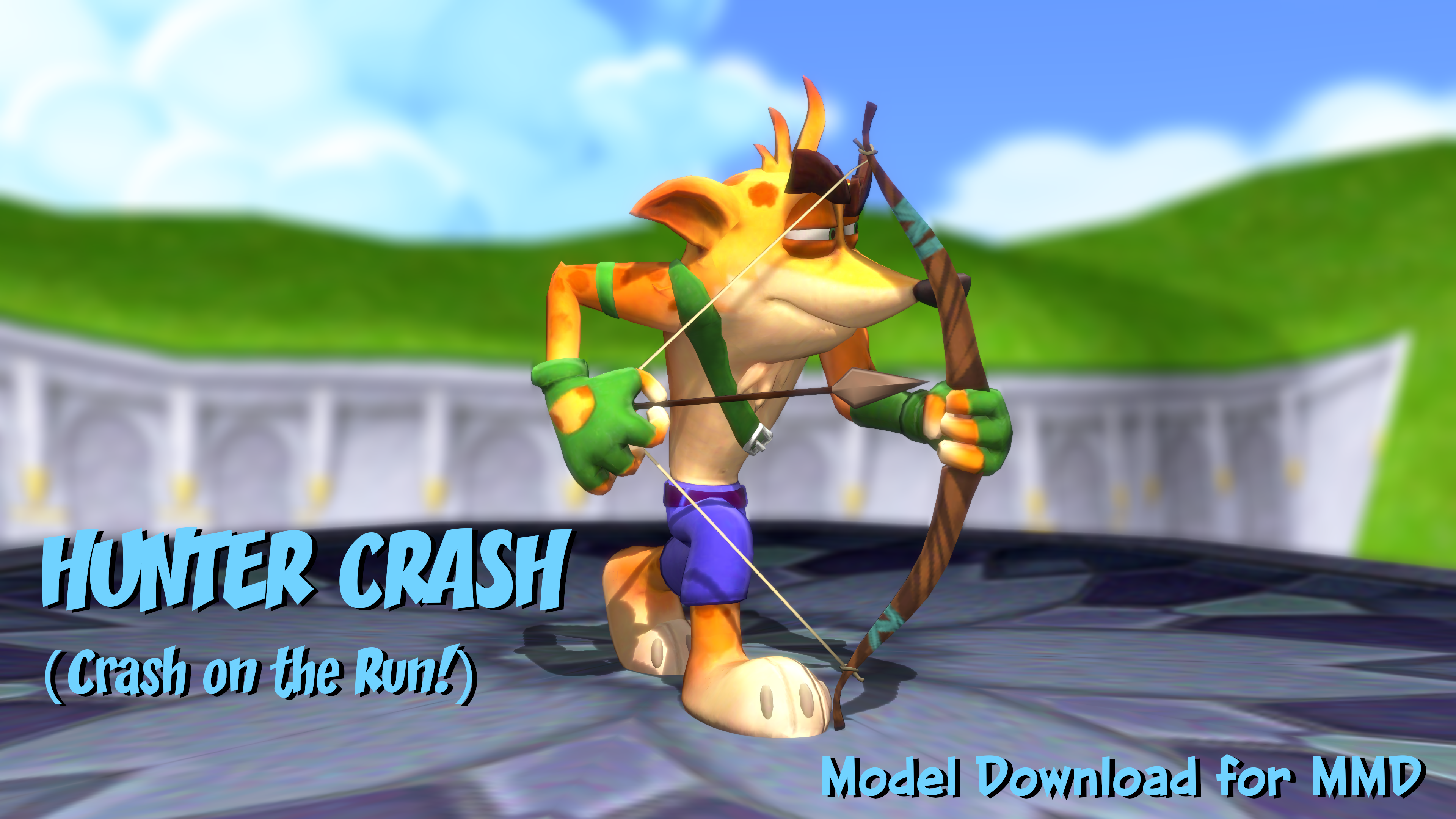 MMD Model Download - Hunter Crash (OTR) by greenth1ng on DeviantArt