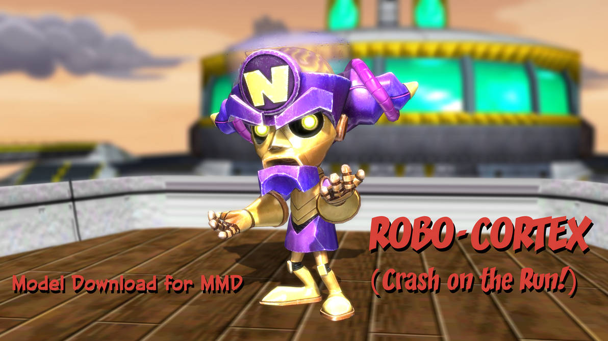 MMD Model Download - Robo-Cortex (OTR) by greenth1ng on DeviantArt