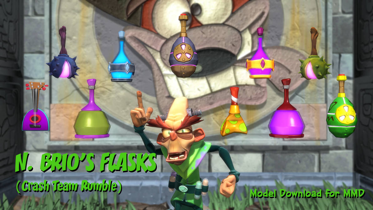 Crash Team Rumble MMD Model Checklist by greenth1ng on DeviantArt