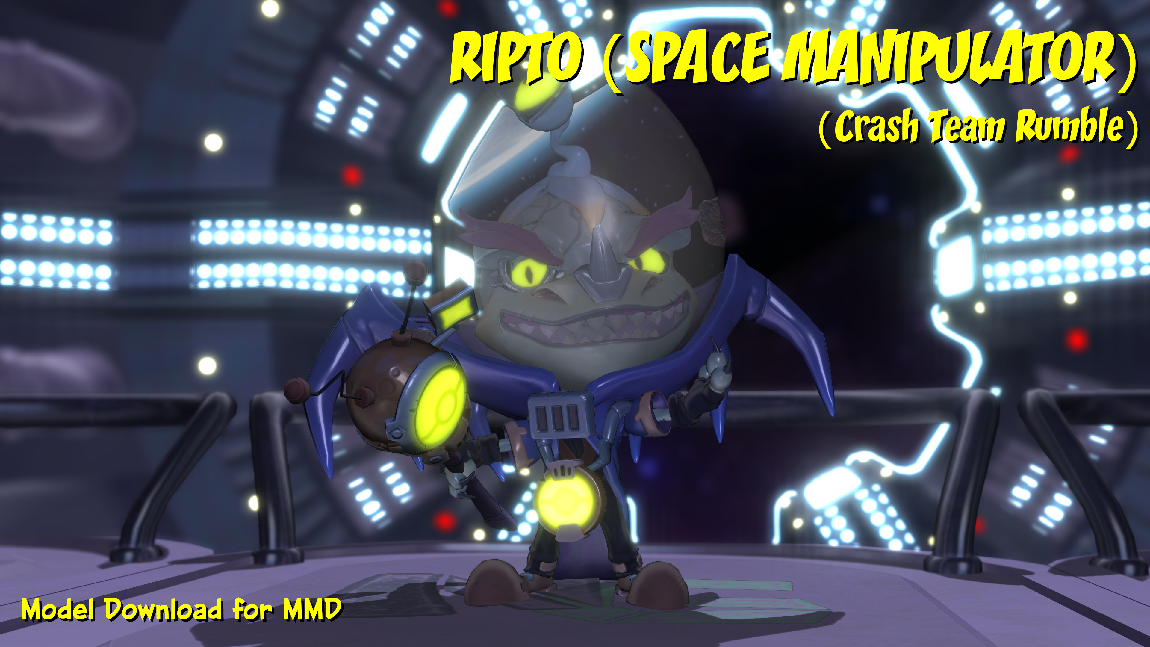 MMD Model DL - Ripto (Space Manipulator) by greenth1ng on DeviantArt