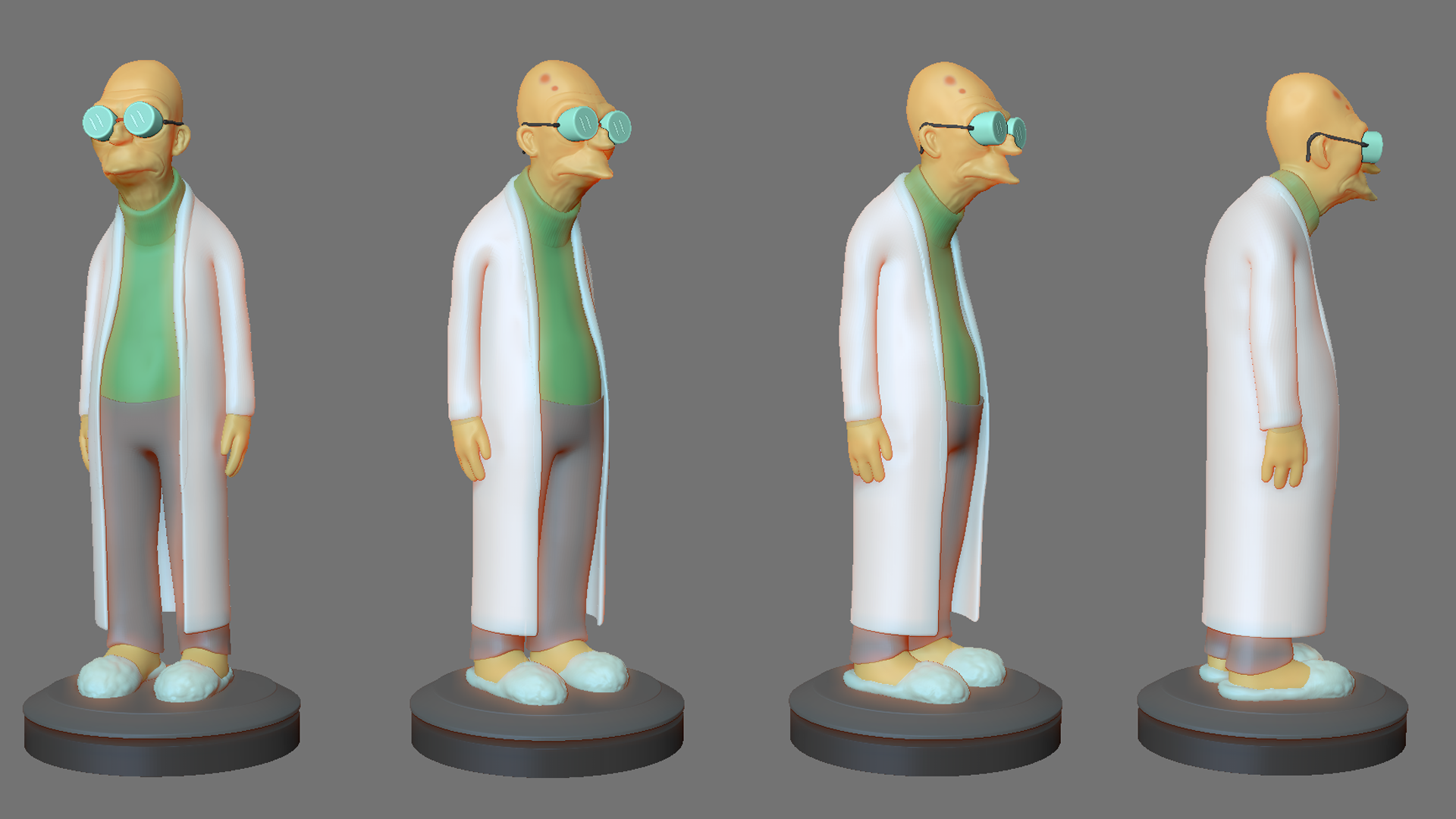 Professor Farnsworth by Wicz3D on DeviantArt