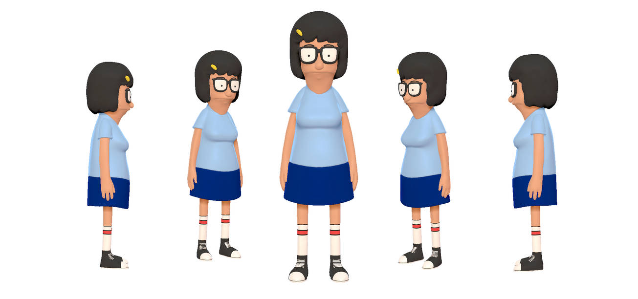 Tina Belcher by Wicz3D on DeviantArt