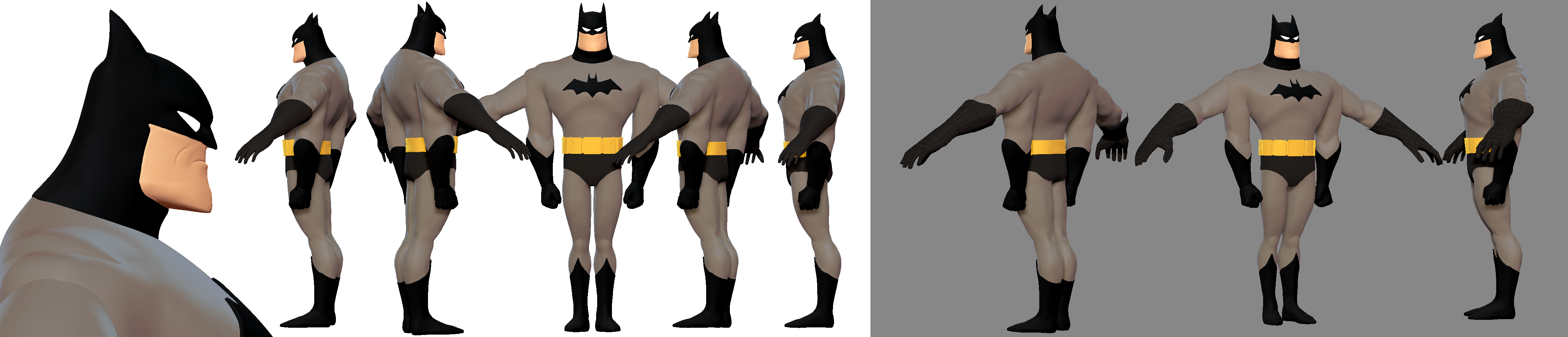 Batman Wip by Wicz3D on DeviantArt