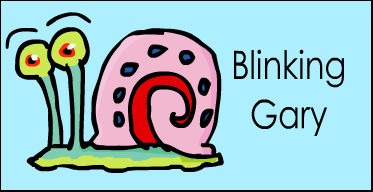 Blinking Gary from Spongebob by yingsFLASH on DeviantArt