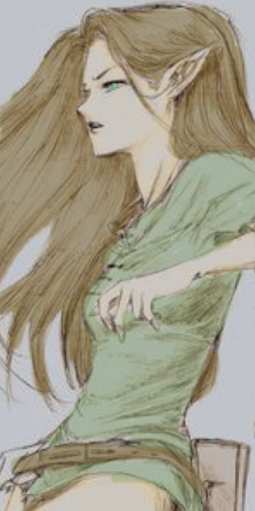 elf girl by ZafiraStarlight on DeviantArt