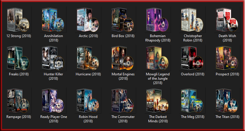 2018 Movie Folder Collection by Atsuired0ne on DeviantArt