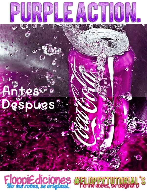 Purple Action // Action 2 by FloppiEdiciones on DeviantArt