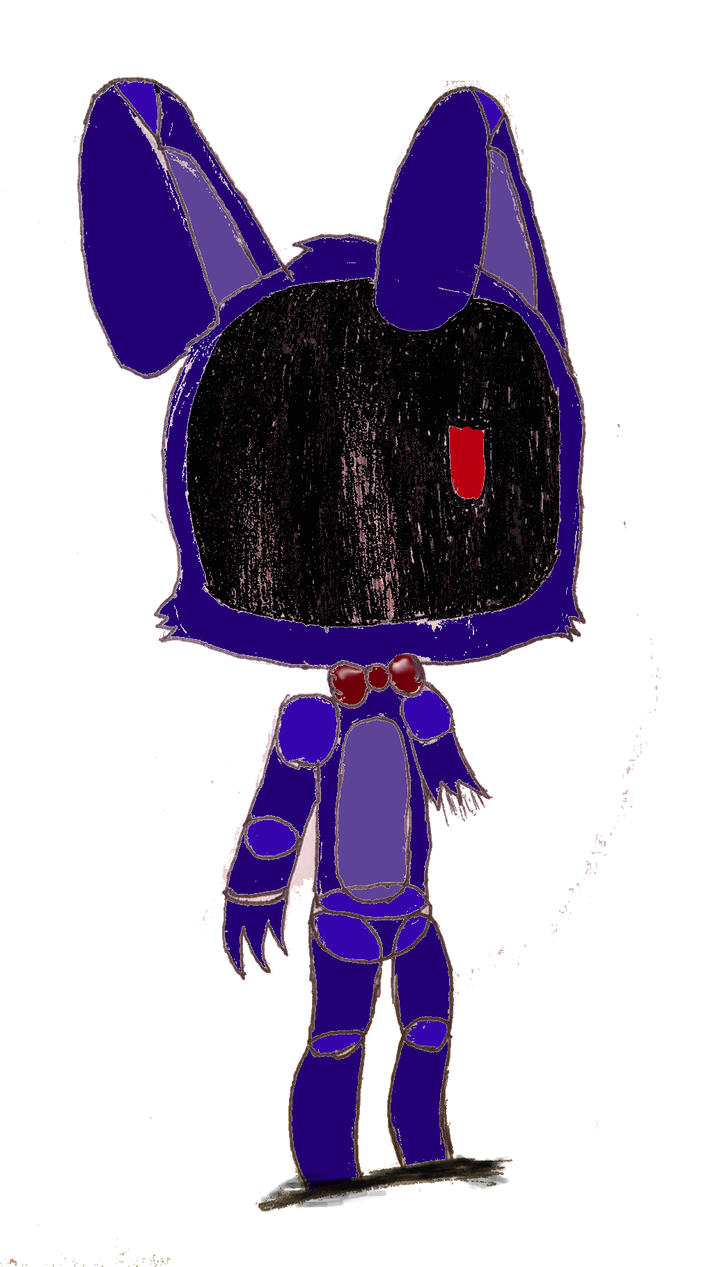 Withered Bonnie (colored) by lyralee13 on DeviantArt