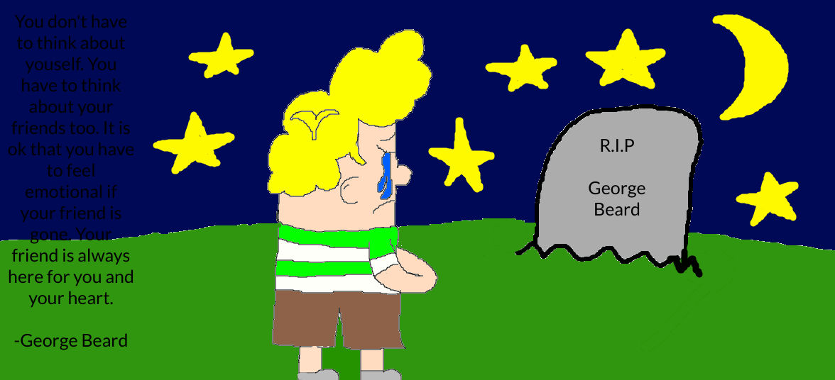 Too emotional for my friend's death by cianablue on DeviantArt