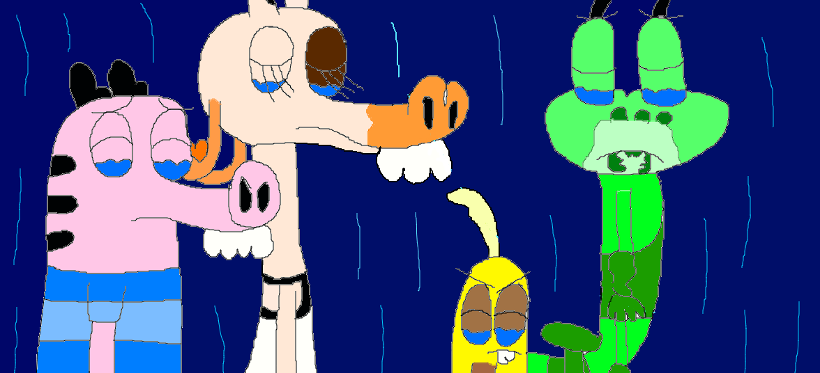 PGBC crying in the dark rainy day by cianablue on DeviantArt