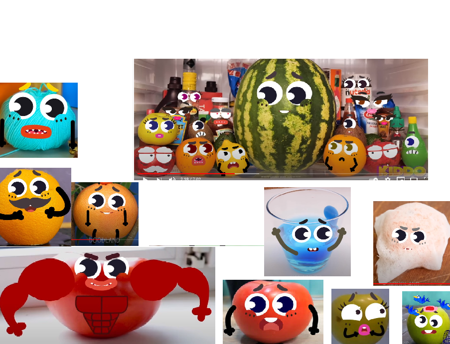 Doodland cast! credit to digi. by SASHAISCOO on DeviantArt