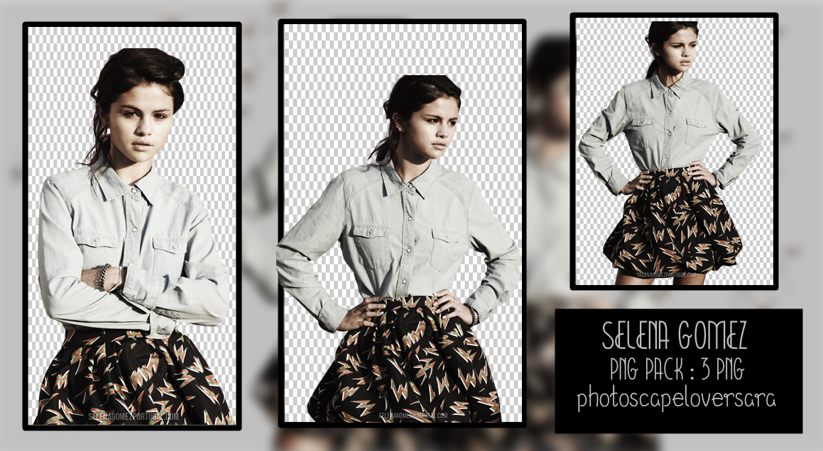 Selena Gomez png pack by photoscapeloversara on DeviantArt
