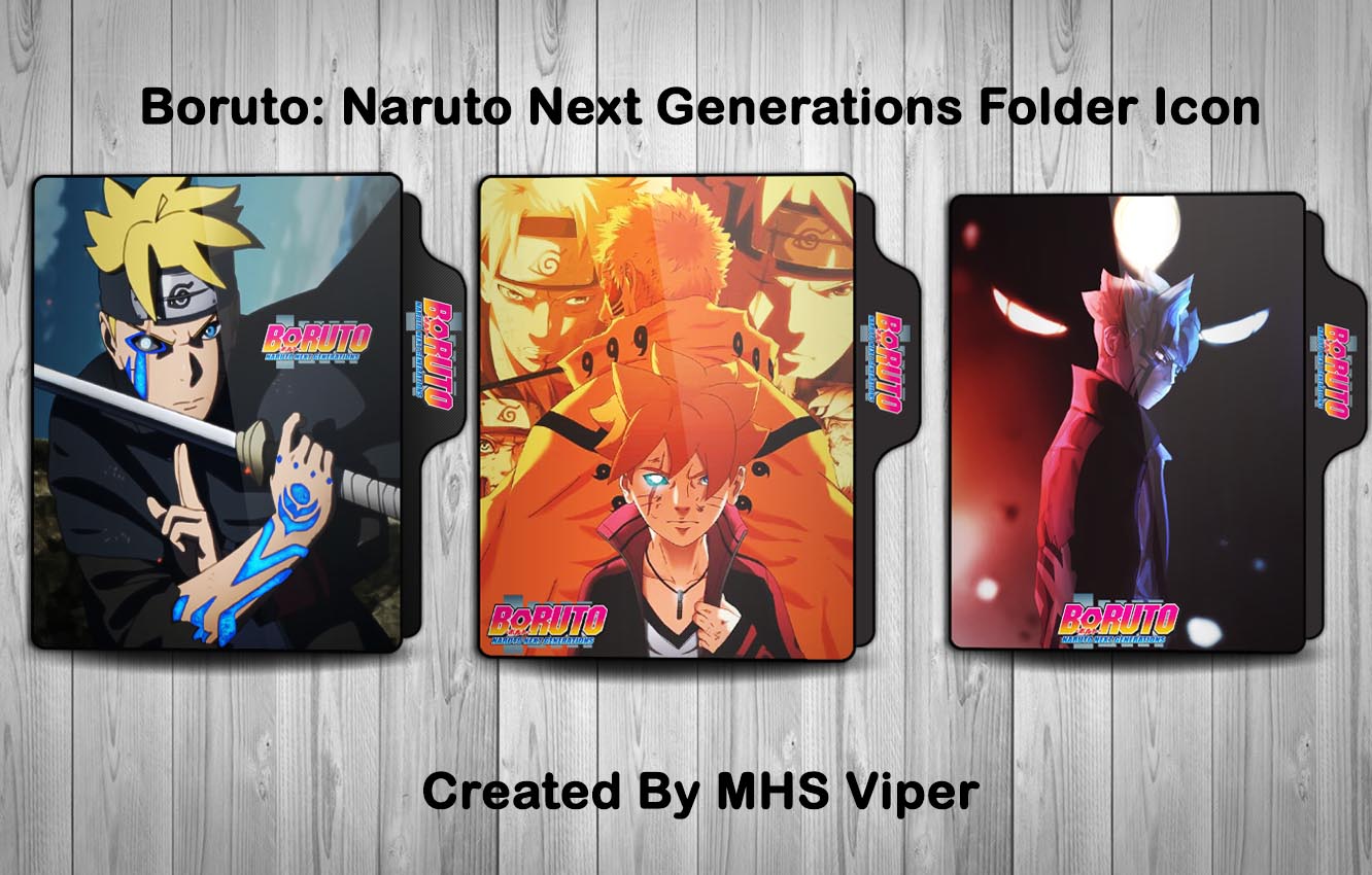 Boruto.Folder.Icon.Pack by MHSVIPER on DeviantArt