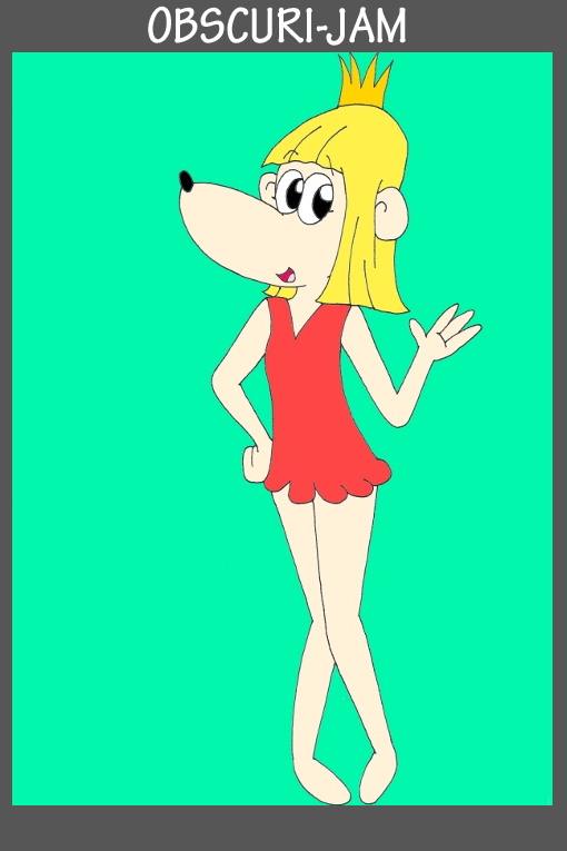 Princess Sylvia from Muzzy by AsmodeodeSinan on DeviantArt