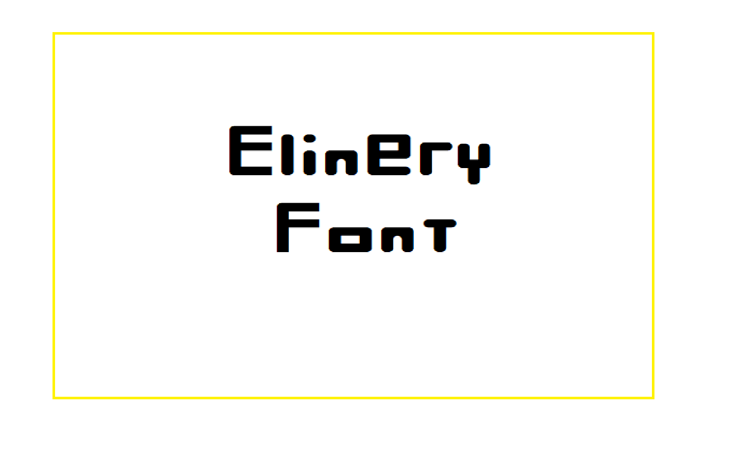 Elinery Font by zanaouimohamed13 on DeviantArt