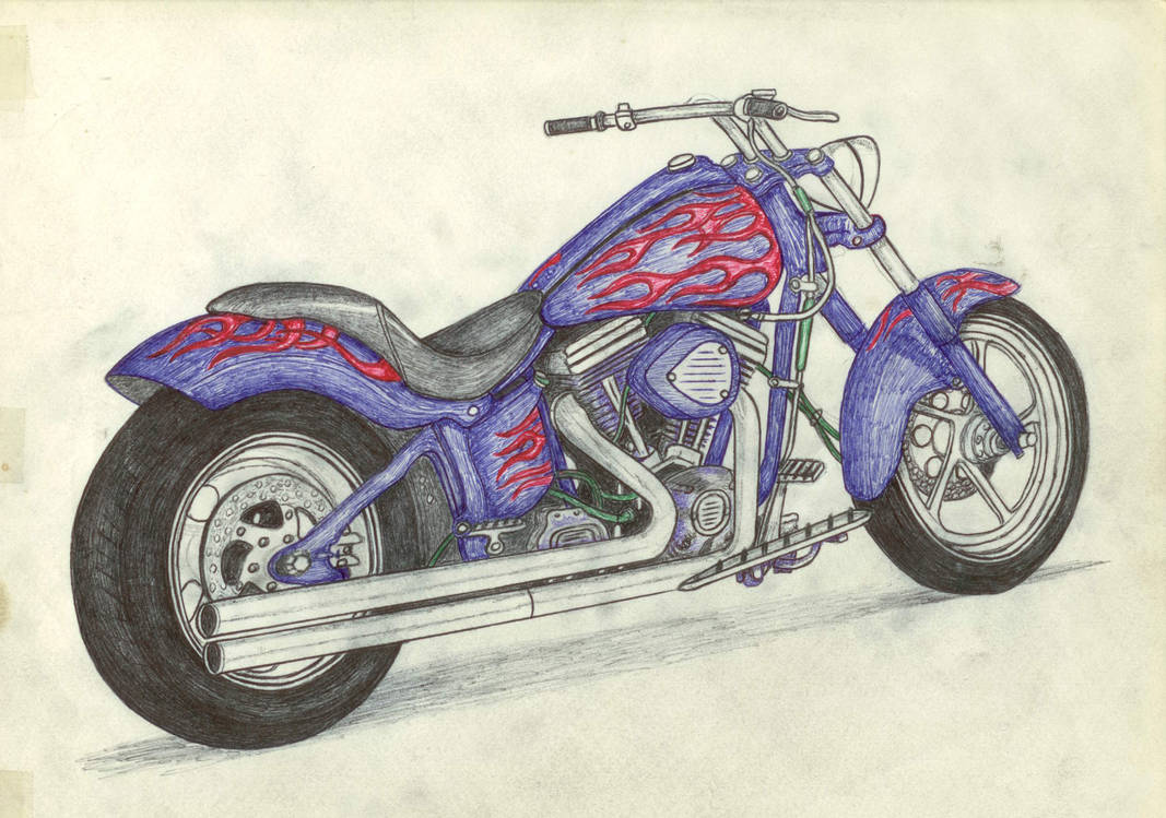 Harley Softail by Billzelda on DeviantArt